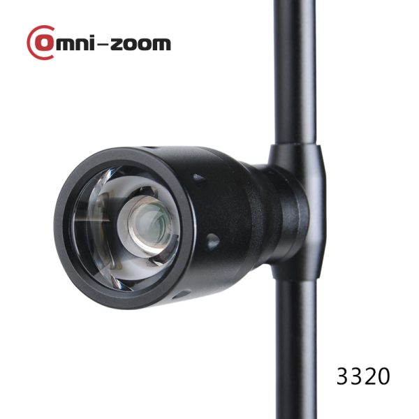 led retail display light with adjustable spotlight 3320 - Omnizoom
